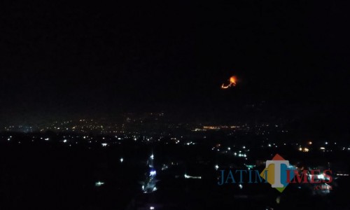 Lereng Gunung Panderman Kota Batu Membara Jatim Times