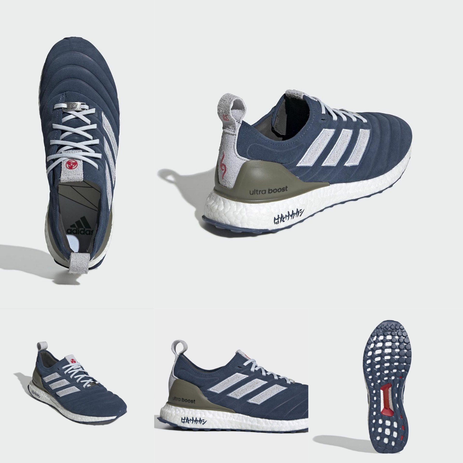 Sneakers Adidas X Naruto Tampilkan Model Khas Kakashi Hatake, Hmmm Oke ...