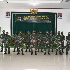 Regenerasi, 6 Pamen di bawah Jajaran Korem 083 BDJ Diganti | MalangTIMES