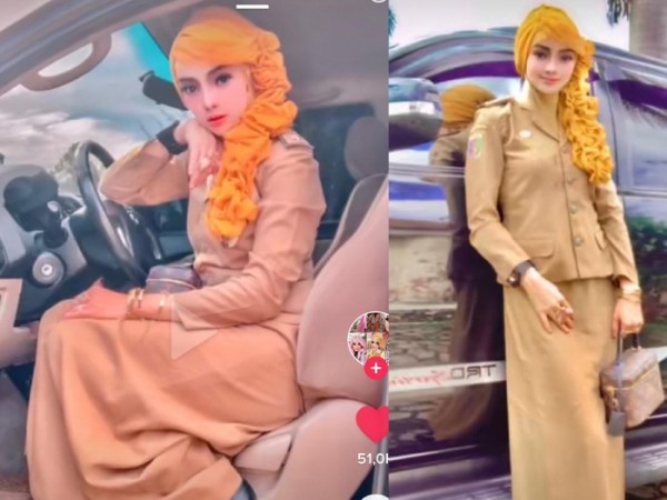 Viral Gaya PNS Berhijab, Dandan bak Barbie saat Ngantor, Pakai High ...