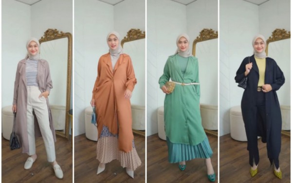 Tips Kenakan Long Tunik, Mulai Casual Outfit hingga Kondangan | MalangTIMES