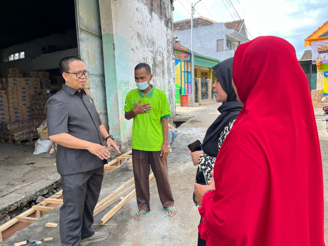 Turun ke Dapil, Bayu Rekso Pantau Langsung Pengaspalan dan Pembangunan ...