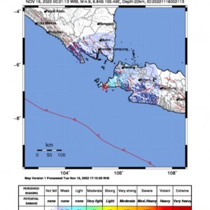 Gempa Bumi Magnitudo 5,6 Guncang Bengkulu Sekitarnya, BMKG: Tidak Berpotensi Tsunami | Batu TIMES