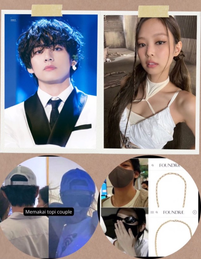 Jennie Blackpink dan BTS V Kepergok Gandengan Tangan di Paris