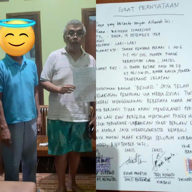 Viral Dibantu Seleb Tiktok, Zainuddin Diduga Pernah Nipu di X - Jatim Times