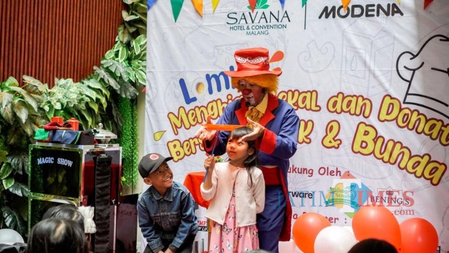 Seru, Savana Hotel & Convention Malang Gelar Lomba Menghias Bekal dan Donat Anak-Bunda - Malang ...