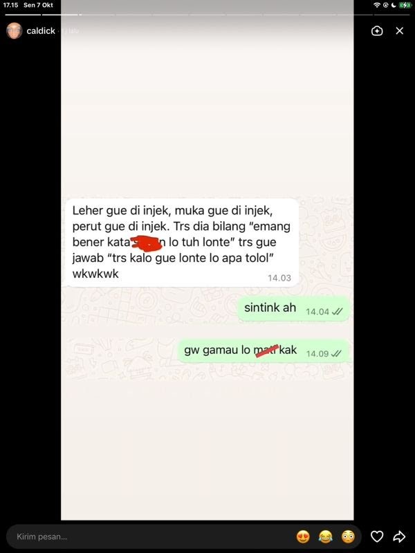 Selebgram Afifah Riyad Diduga Alami KDRT oleh Derry, Foto Wajah Penuh ...